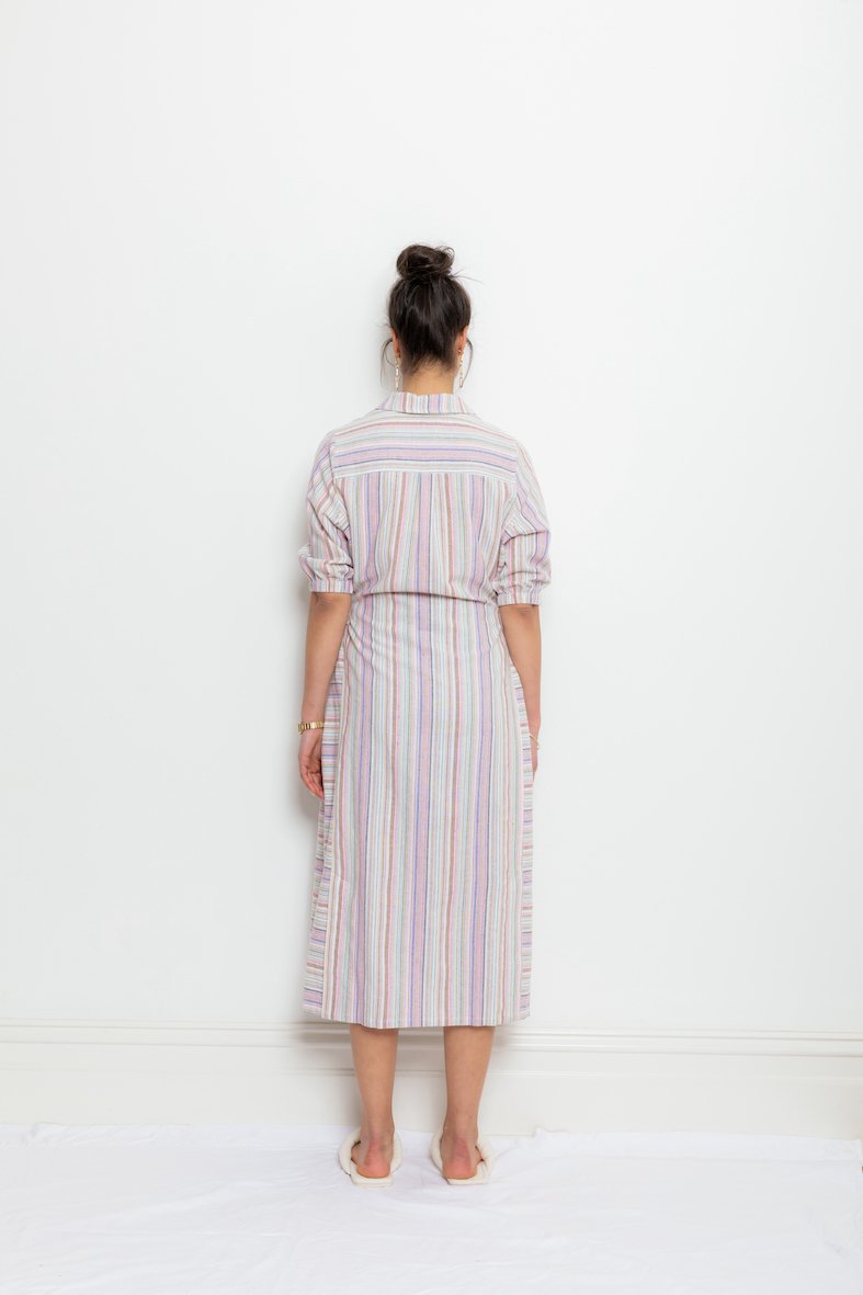 Bande Studio - Oceania Stripe Linen Shirt Dress – Black & Co + Tuesday