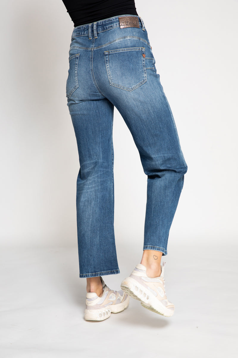Zhrill - Tony Dark Blue Wide Leg Jean D422841 – Black & Co + Tuesday